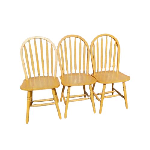 Set of 3 Unique Dining Room Chairs – Johnny's Bargain World